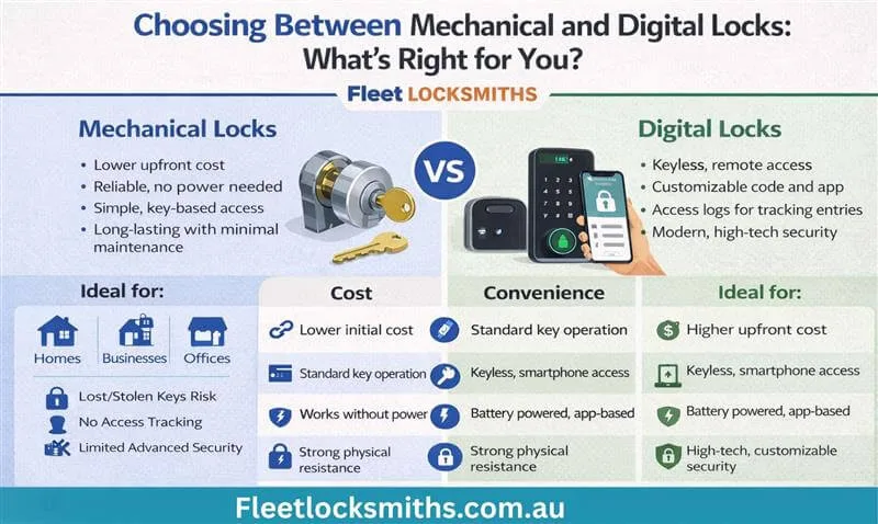 Mechanical vs Digital Locks: Which Is Right for You?